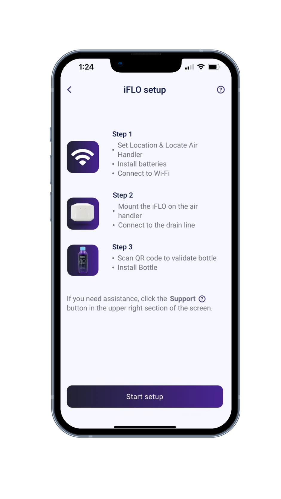 Download the iFLO Mobile App